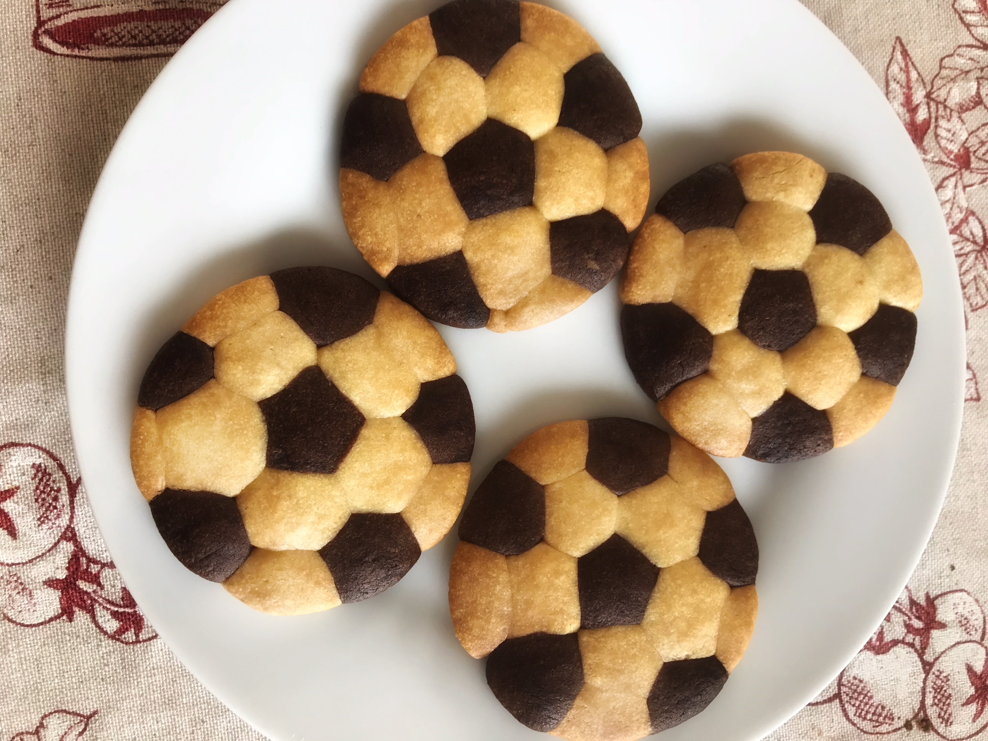 Biscuits ballon de foot – Aux Fourneaux avec Marta