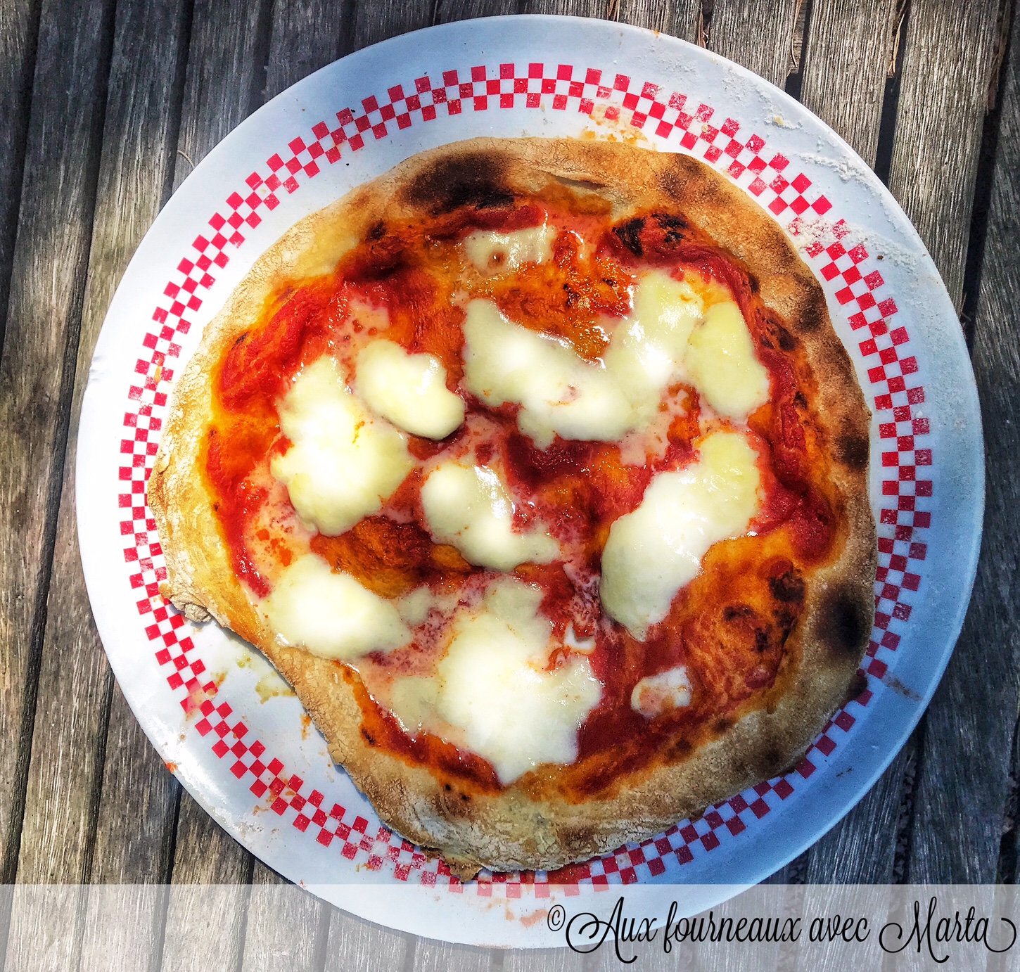 Pizza à la levure de boulanger – Aux Fourneaux avec Marta